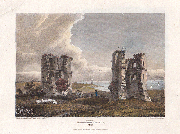 Rebecca's Hadleigh Castle Engraving | Hadleigh Castle, Art, Crafts ...