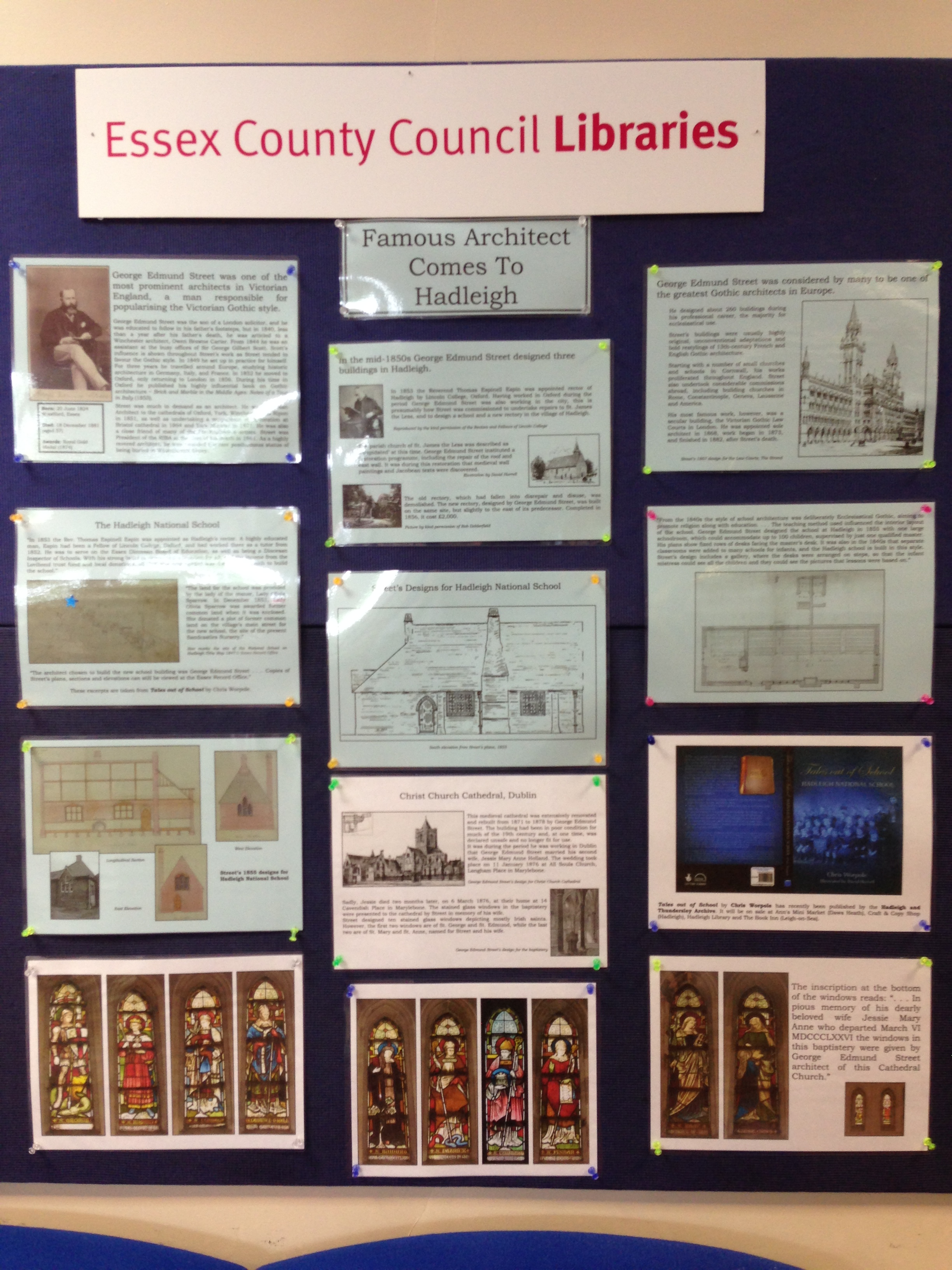 Hadleigh Library Display | Education | Hadleigh & Thundersley Community ...