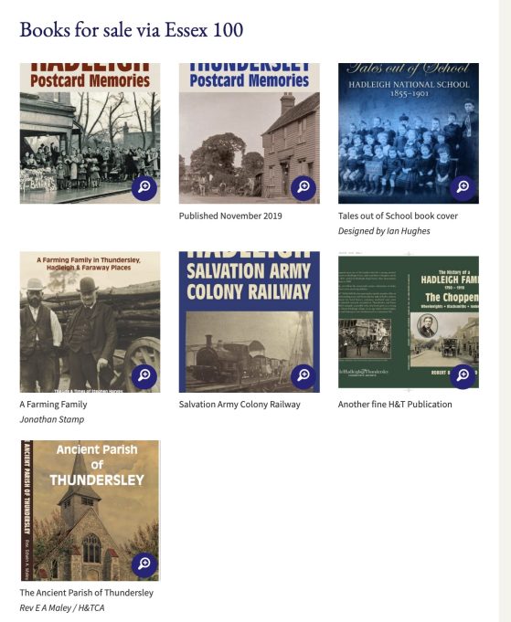 Books sold via Essex 100, Hadleigh Library, some shops | Publications ...