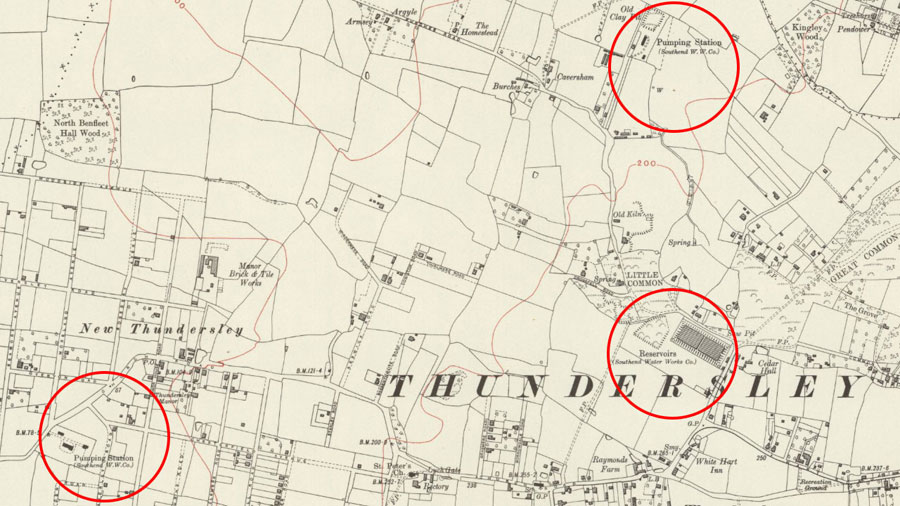 Southend Waterworks Company Houses | Thundersley, Places | Hadleigh ...