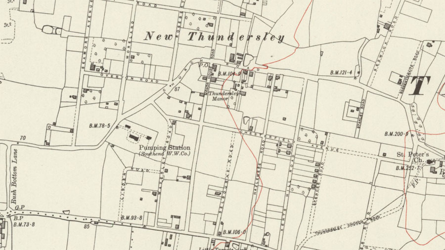 Southend Waterworks Company Houses | Thundersley, Places | Hadleigh ...