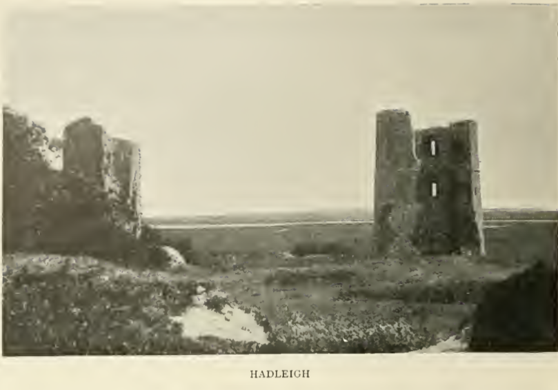 An annotated Victorian view of Hadleigh Castle | Buildings, Hadleigh ...