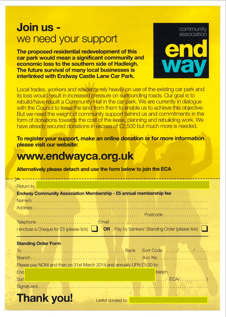 How the Endway Community Association (ECA) grew | Modern Hadleigh and ...