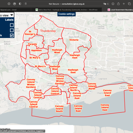 13 Wards and 39 Councillors proposed for Castle Point | Castle Point ...