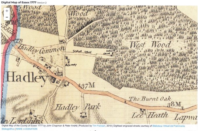 History of the development of the ‘Top End’ of Scrub Lane – John Rice ...