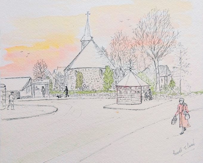 Hazell Owen's Picture of Hadleigh Corner | Modern Hadleigh and ...