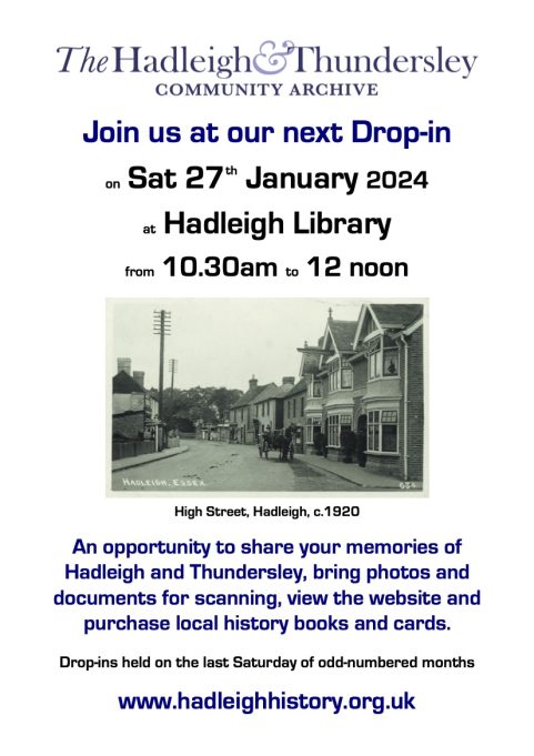 Next Drop-in at Hadleigh Library | Library, Hadleigh & Thundersley ...