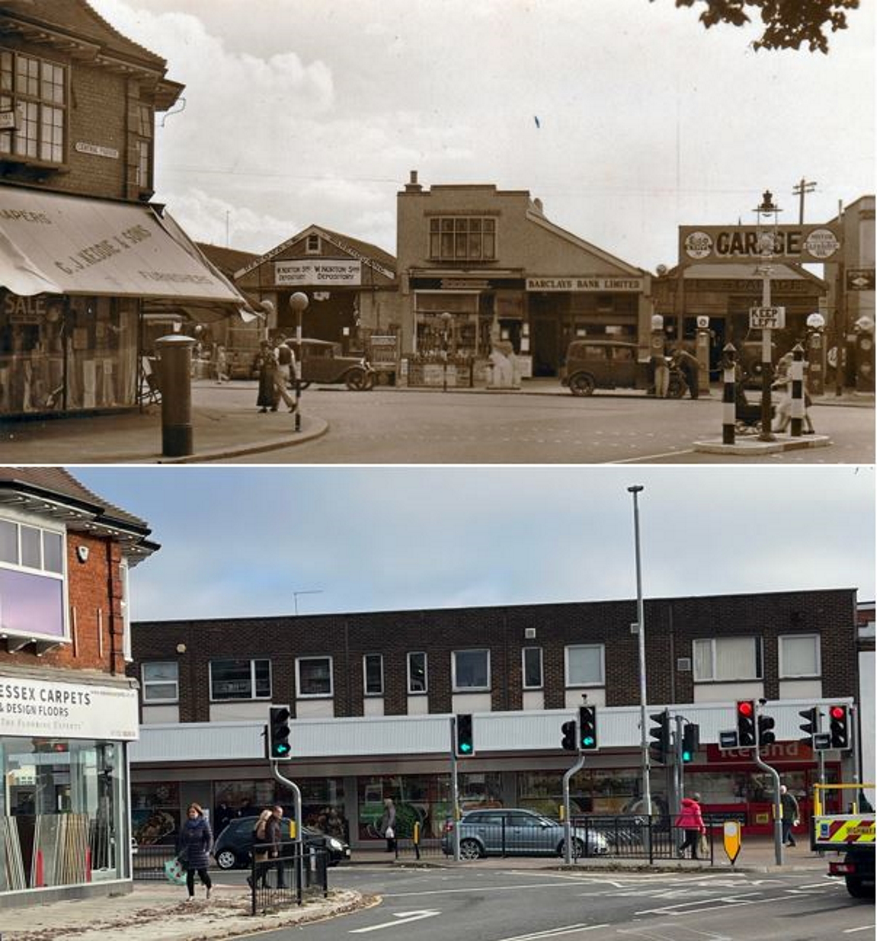 Six fascinating "Then and Now" Photos | When it's gone...., Places ...