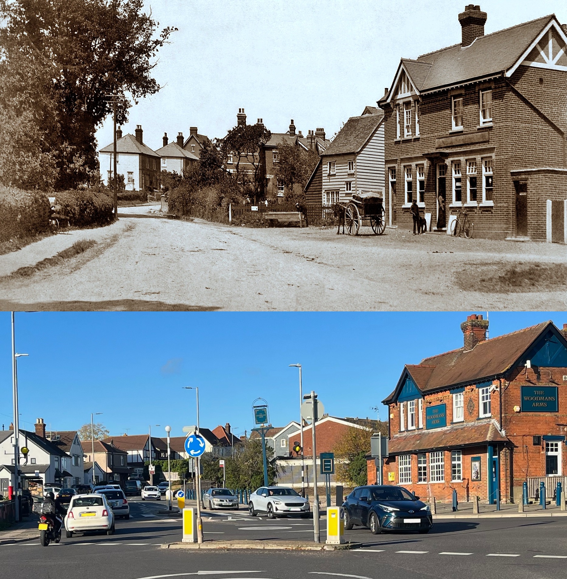 Six fascinating "Then and Now" Photos | When it's gone...., Places ...
