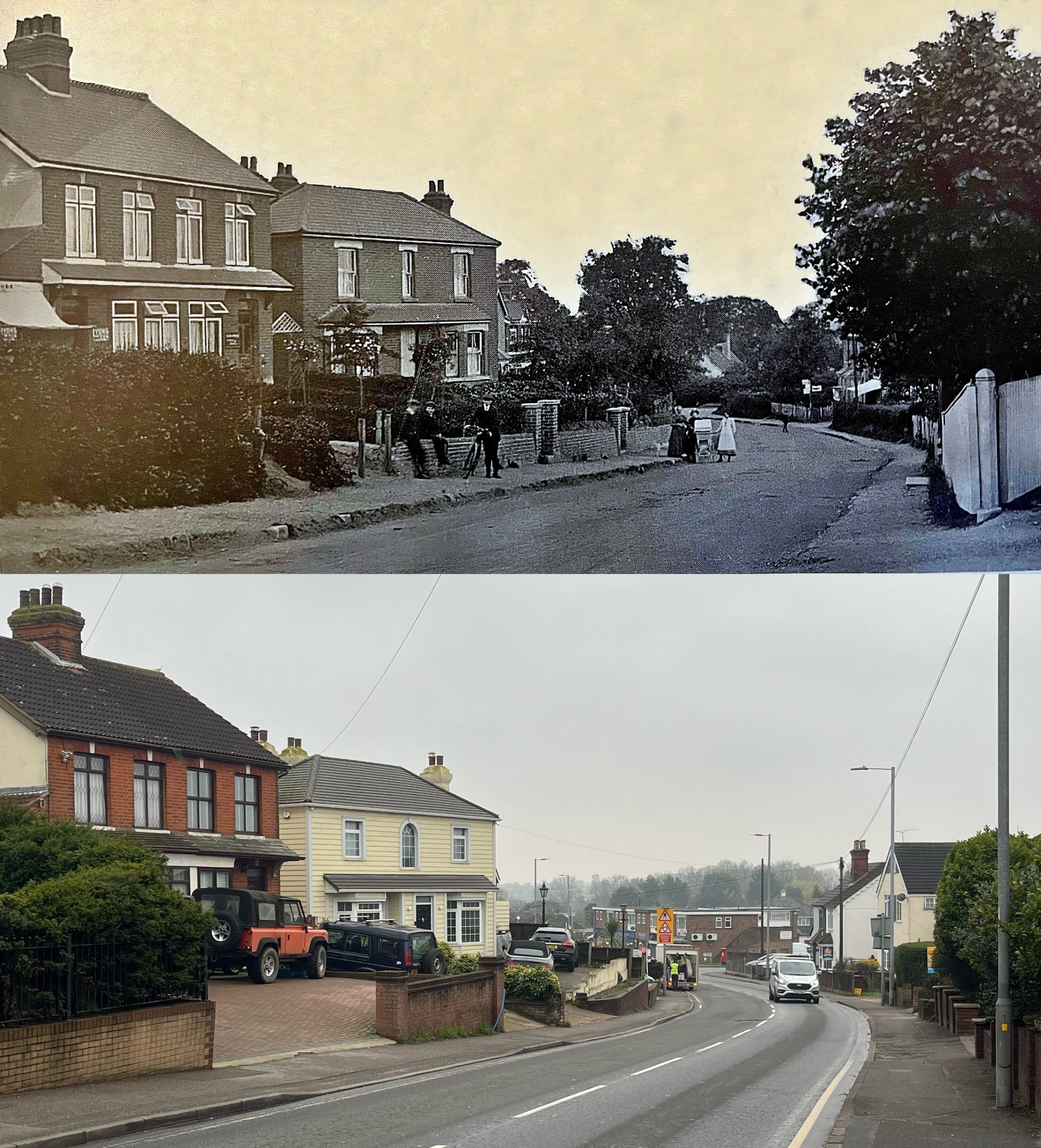 Rayleigh Road - photos through time | Thundersley, Modern Hadleigh and ...