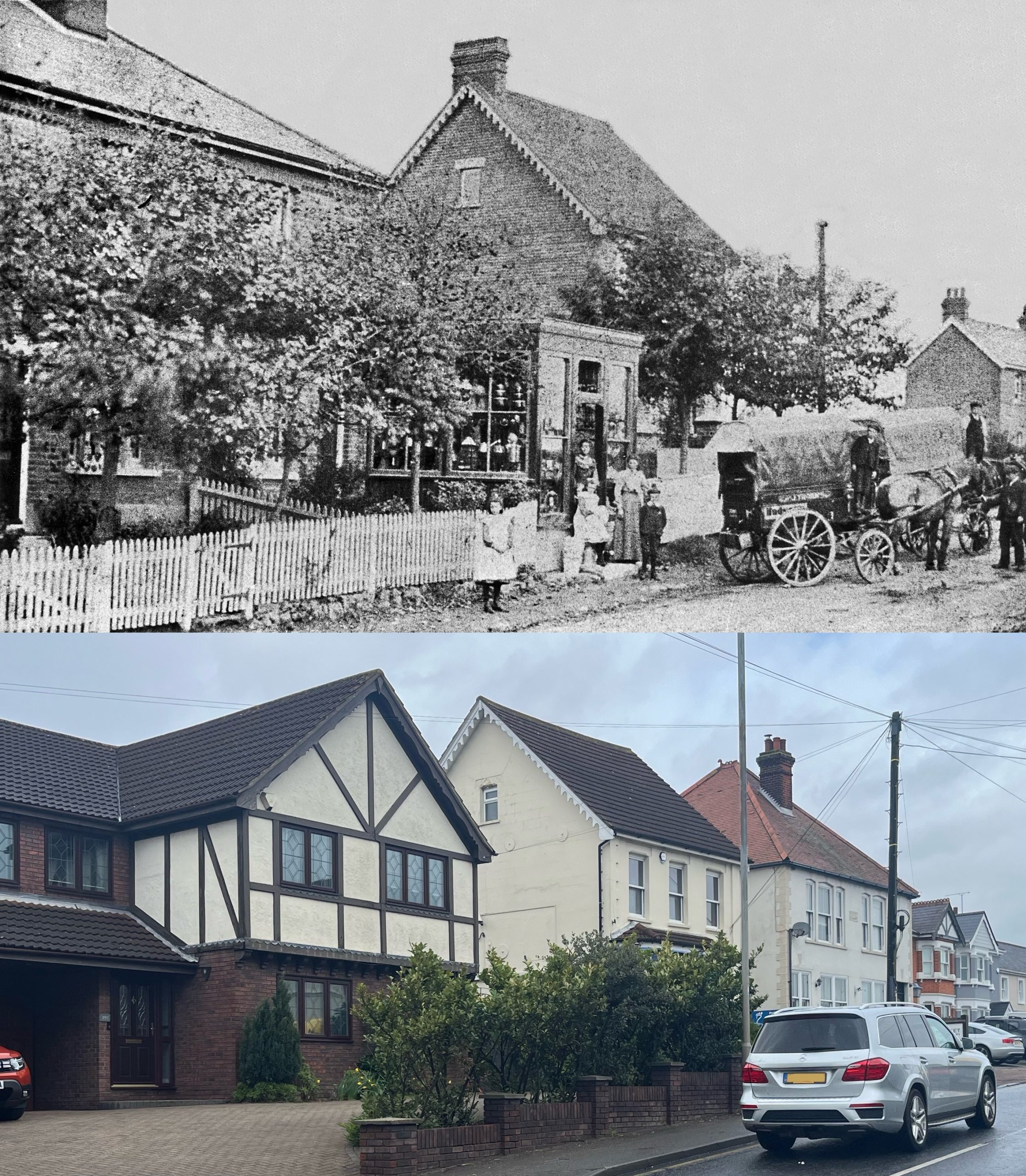 Rayleigh Road - photos through time | Thundersley, Modern Hadleigh and ...