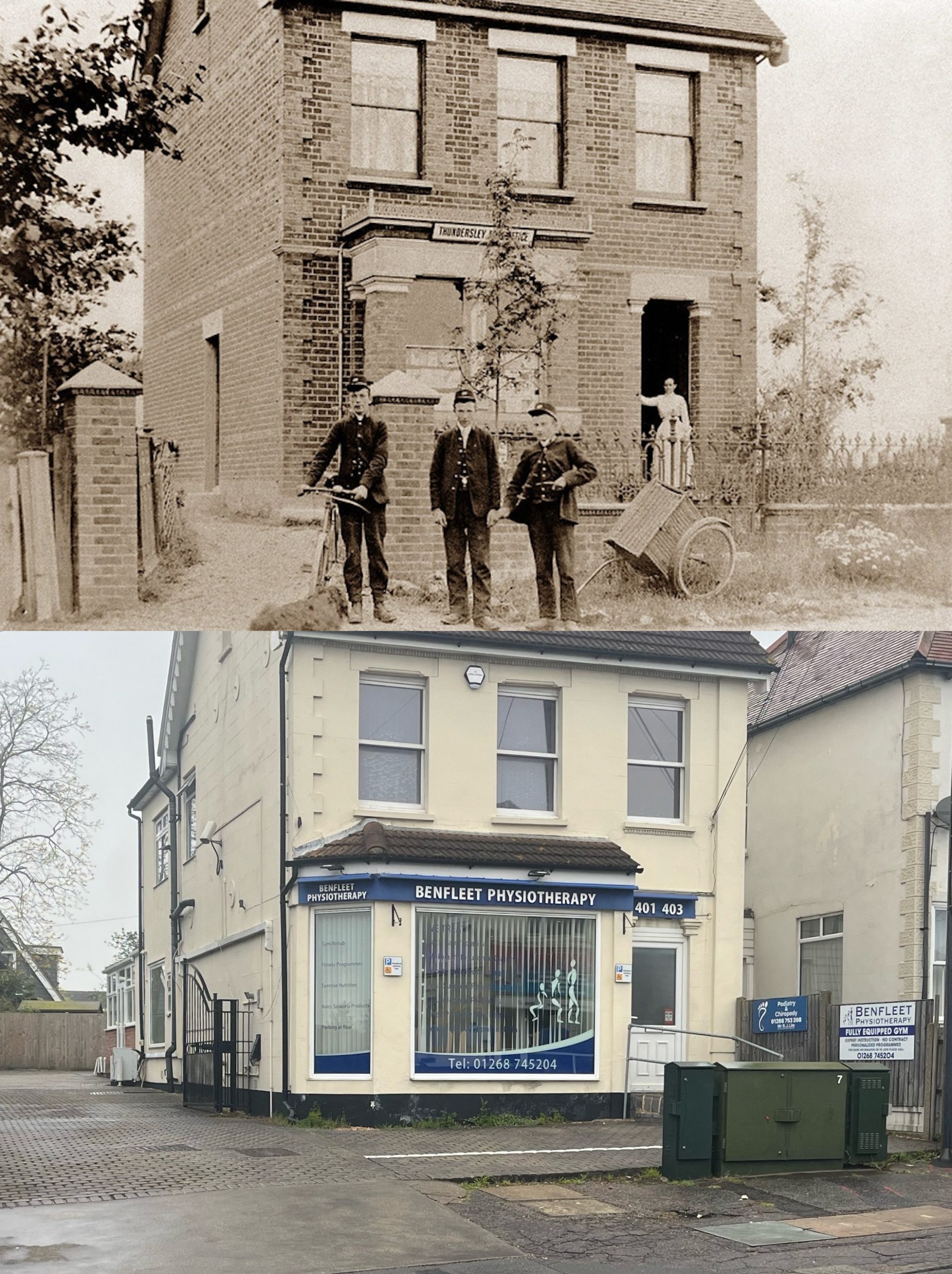 Then and Now for The Post Office and Keys Store | Thundersley ...