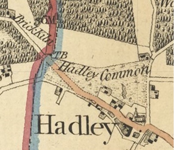 Former Western Route in and out of Hadleigh | Roads and their names ...