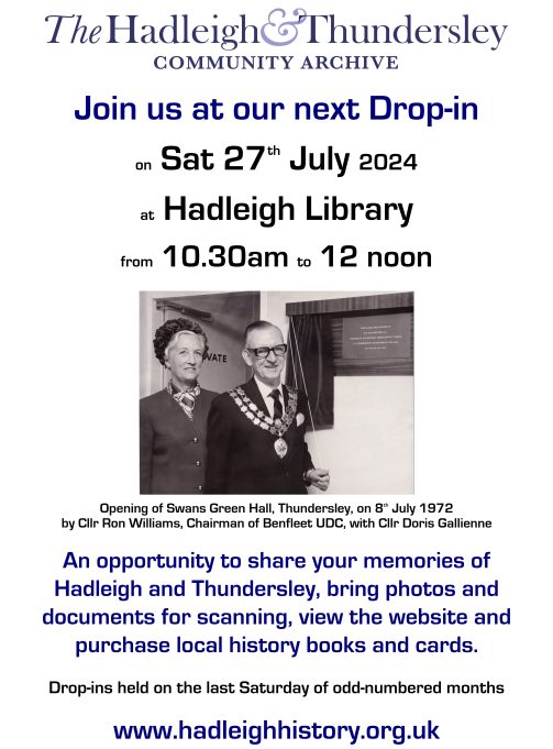 Next Drop-in at Hadleigh Library | Library, Hadleigh & Thundersley ...