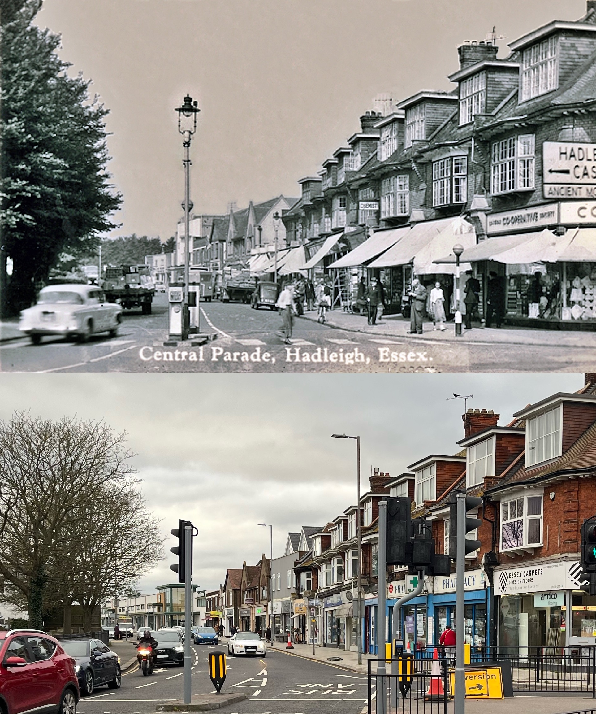 Charming batch of "Then and Now" Photos | Modern Hadleigh and ...