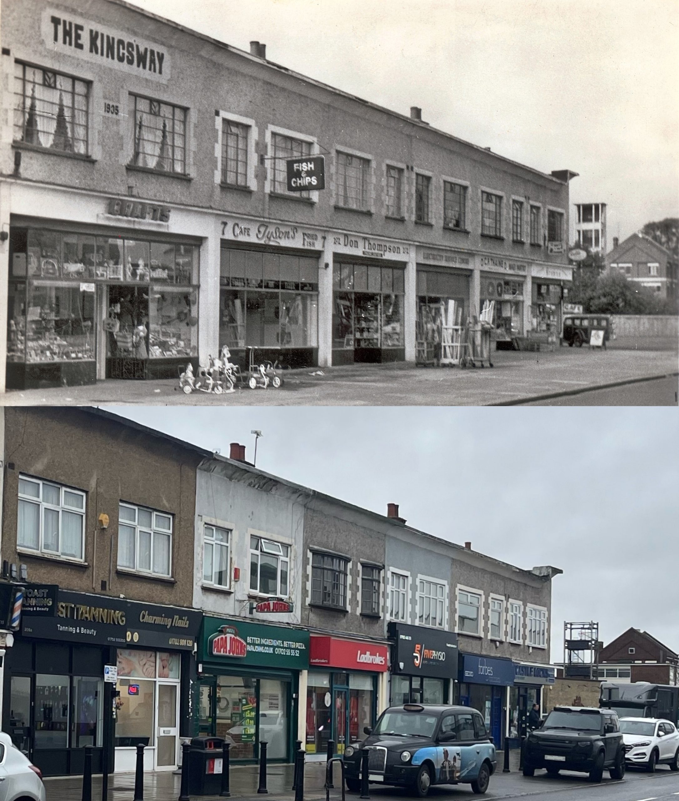 Charming batch of "Then and Now" Photos | Modern Hadleigh and ...