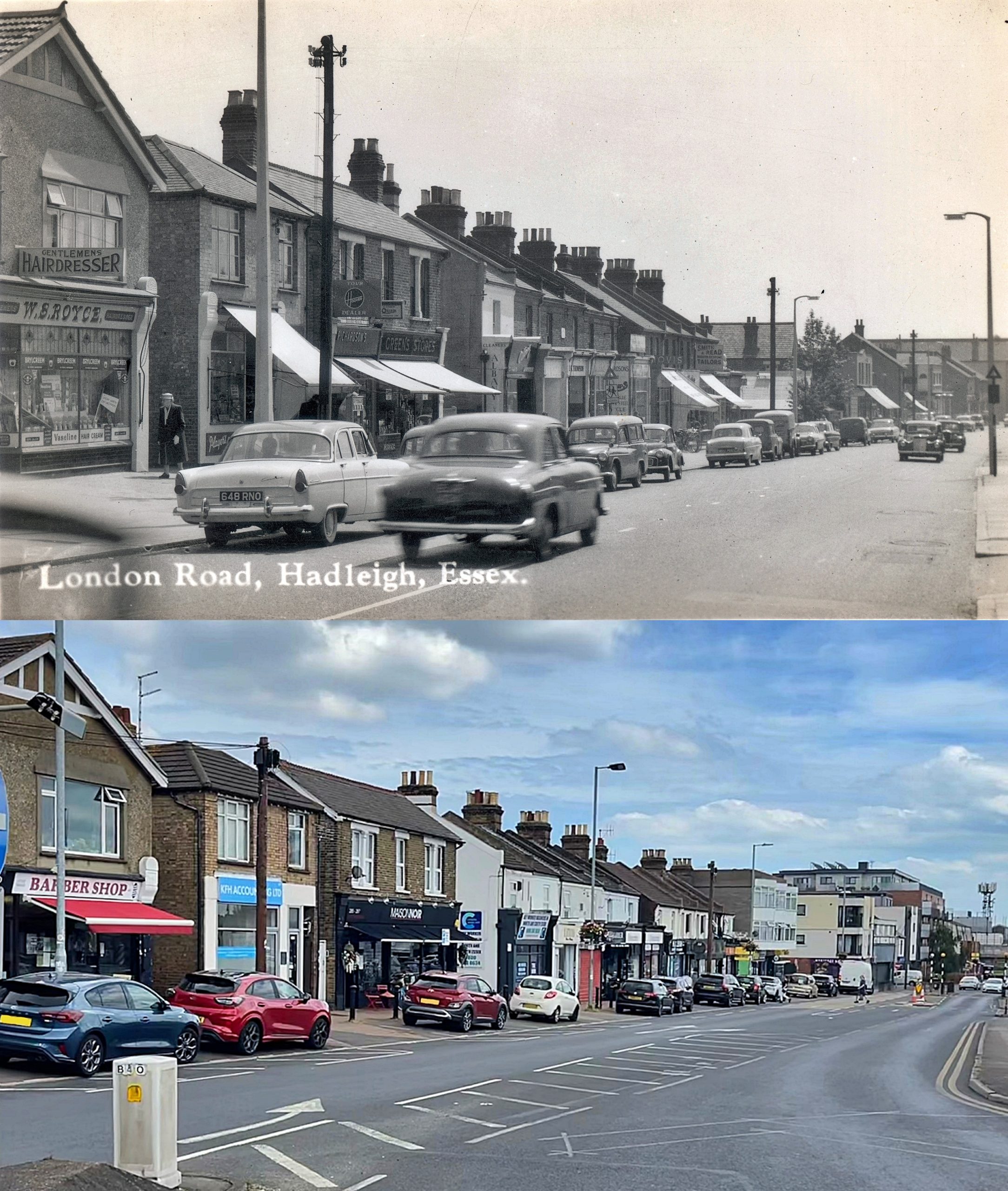 Charming batch of "Then and Now" Photos | Modern Hadleigh and ...