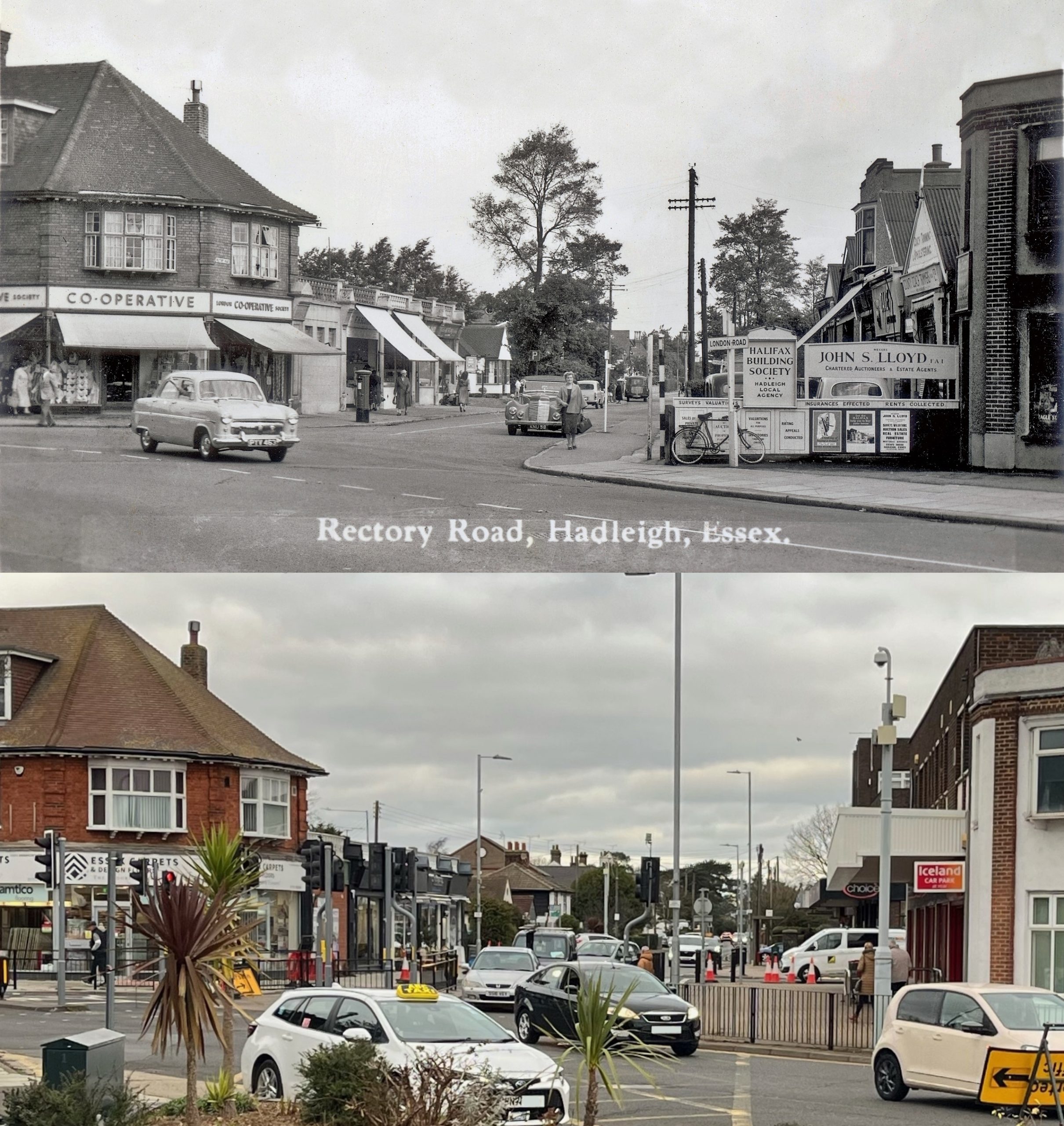 Charming batch of "Then and Now" Photos | Modern Hadleigh and ...