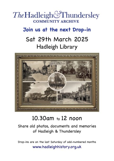March 2025 Drop-in at Hadleigh Library | Hadleigh & Thundersley ...