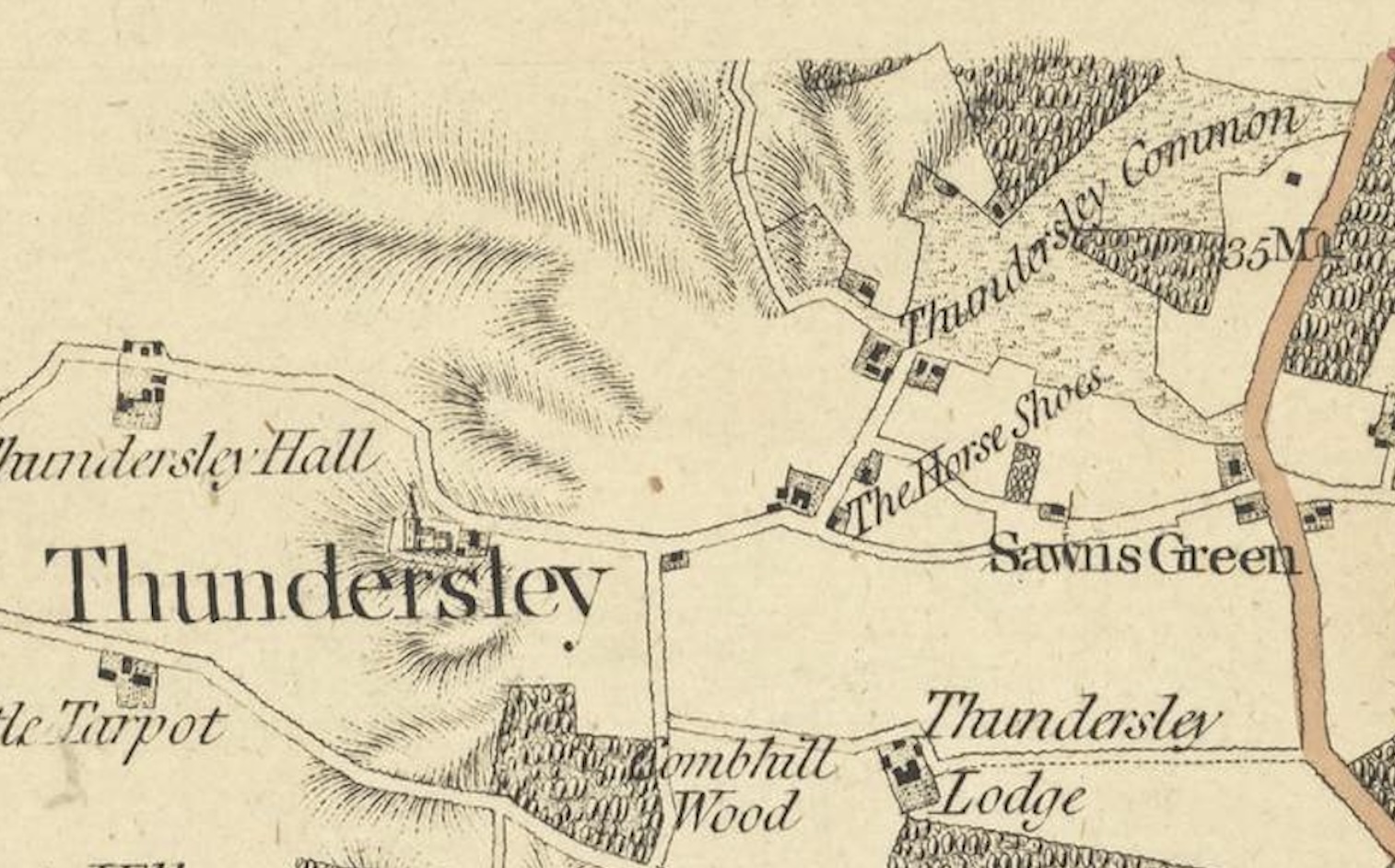 Thundersley, Chapman & André Map: the long read | Thundersley ...