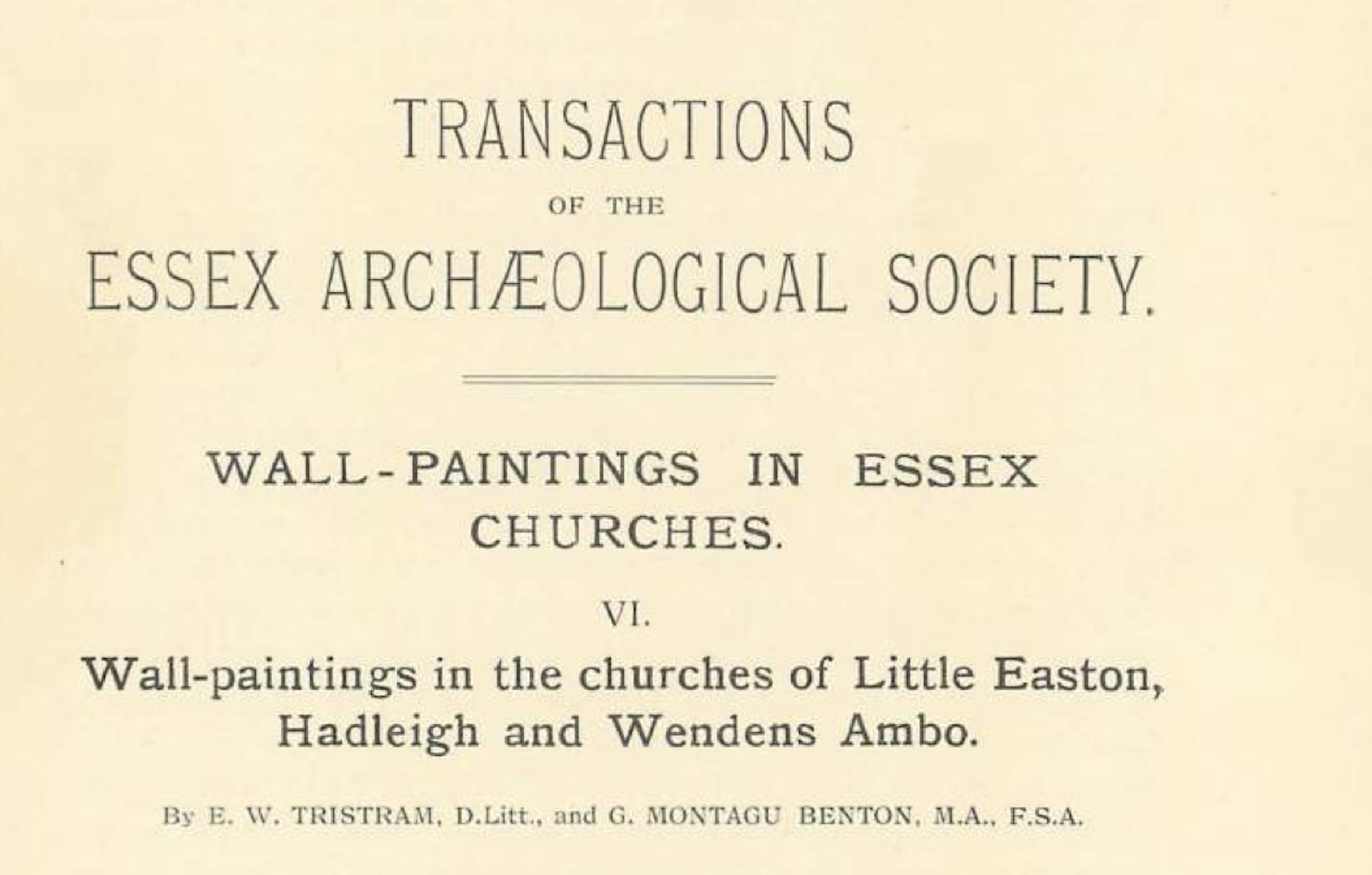 Wall Paintings of St James the Less, Hadleigh | Hadleigh Church, St ...